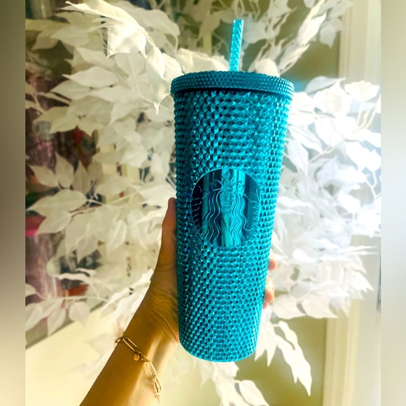 Starbucks | Kitchen | New With Tag Starbucks Summer 223 Blue Chrome ...